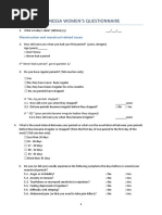 MEDI-Q - English Menstrual Distress Questionnaire (MEDI-Q) | PDF ...
