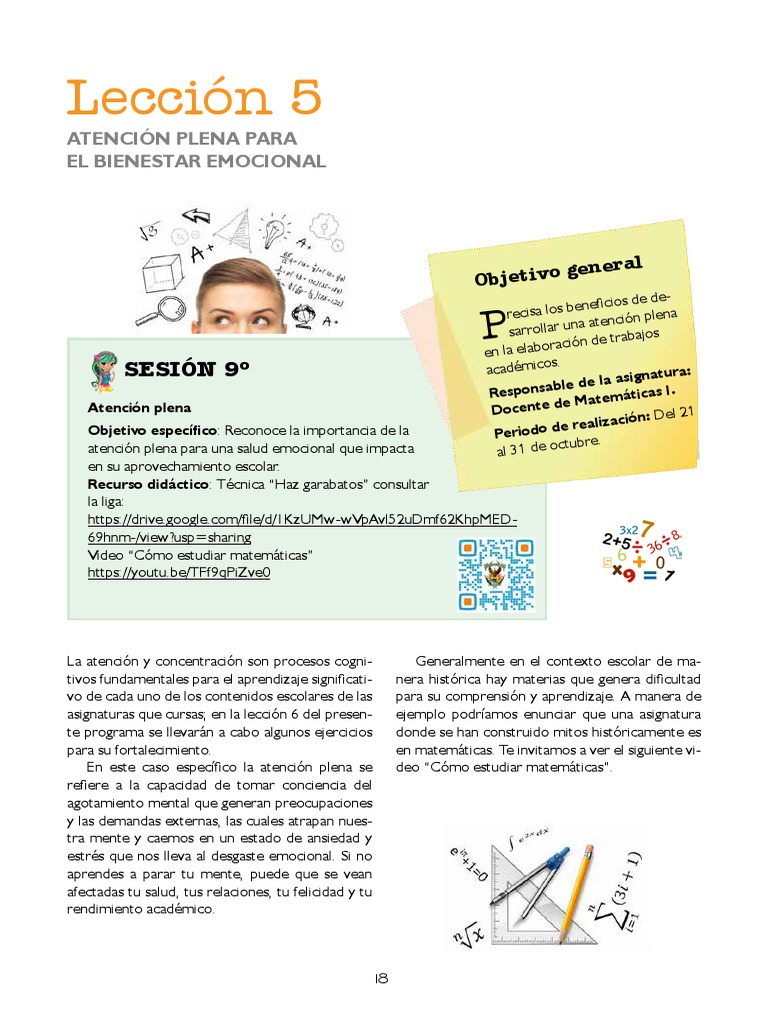 Sesión 9 HSEM | PDF | Las emociones | Mente