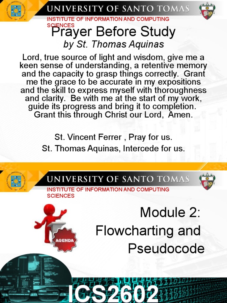 Module 2 Flowcharting And Pseudocode Pdf Algorithms Control Flow 5364