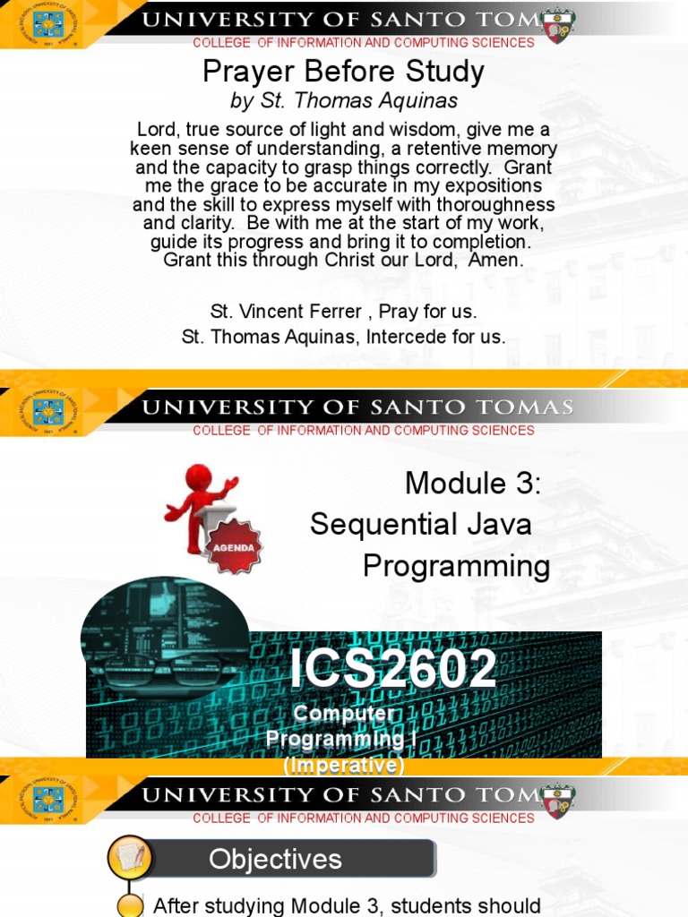 Module 3 - Sequential Java Programming | PDF | Java (Programming Language) | Computer Programming