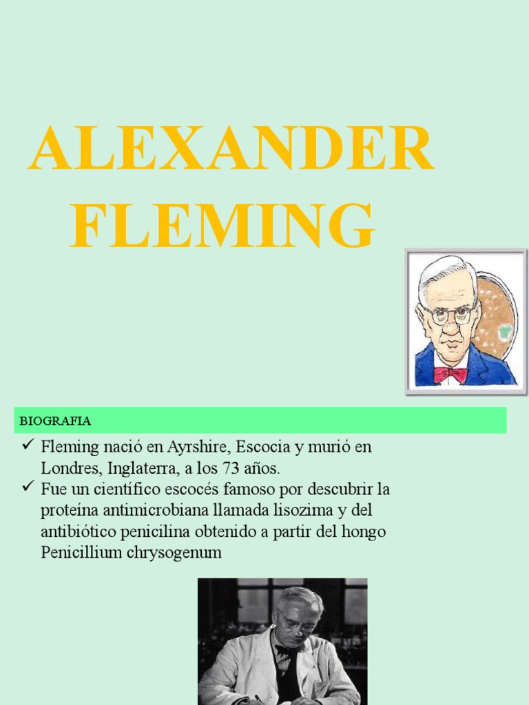 Alexander Fleming | PDF