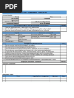 Operator Competency Assessment Form | PDF