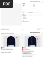 Tech Pack Sample | PDF | Clothing