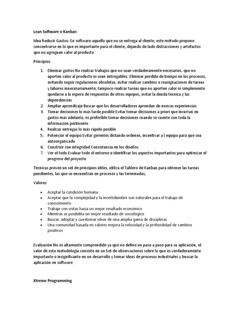 Metodologias | PDF | Software | Desarrollo guiado por pruebas