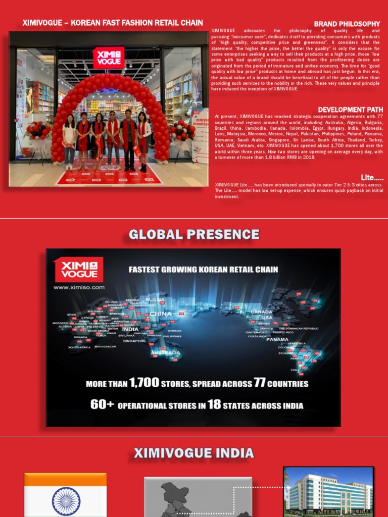 Ximivogue - Korean Fast Fashion Retail Chain: Brand Philosophy | PDF ...