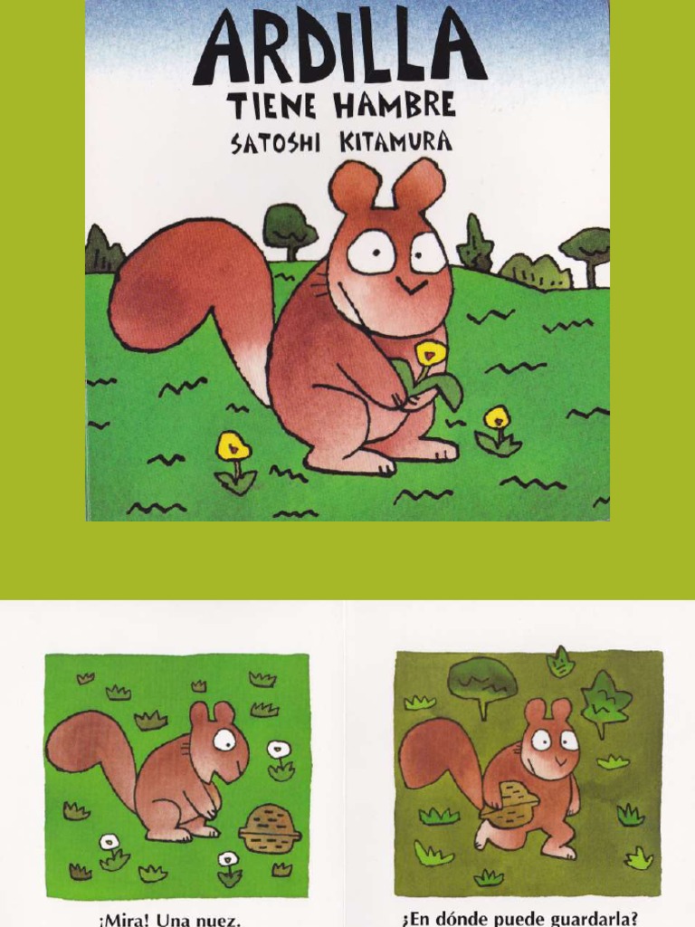 Ardilla Tiene Hambre - Satoshi Kitamura | PDF