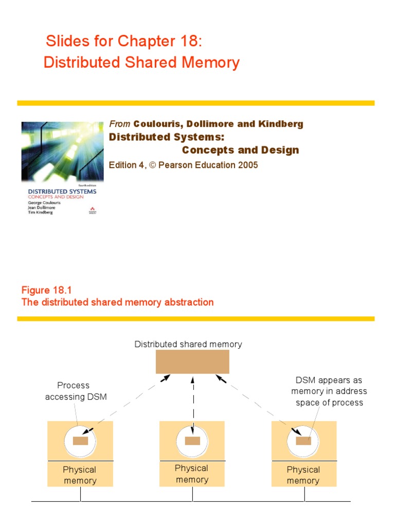 Slides For Chapter 18: Distributed Shared Memory: Distributed Systems: Concepts and Design | PDF ...