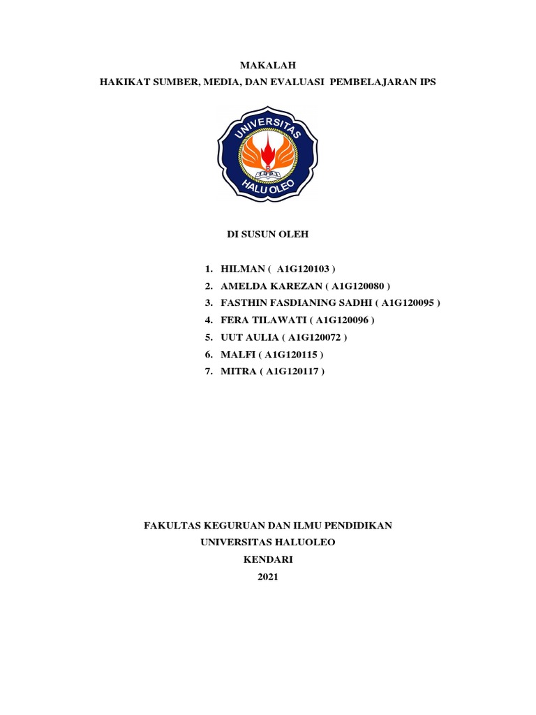 MAKALAH IPS KELOMPOK 3 (Hakikat Sumber, Media, Dan Evaluasi Pembelajaran IPS) | PDF