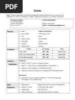 IDBI Request Form | PDF