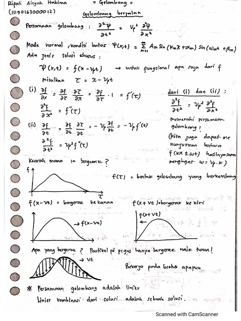 Rifati Aisyah Hakima (11190163000012) Resume Gelombang Pertemuan Ke-9 | PDF
