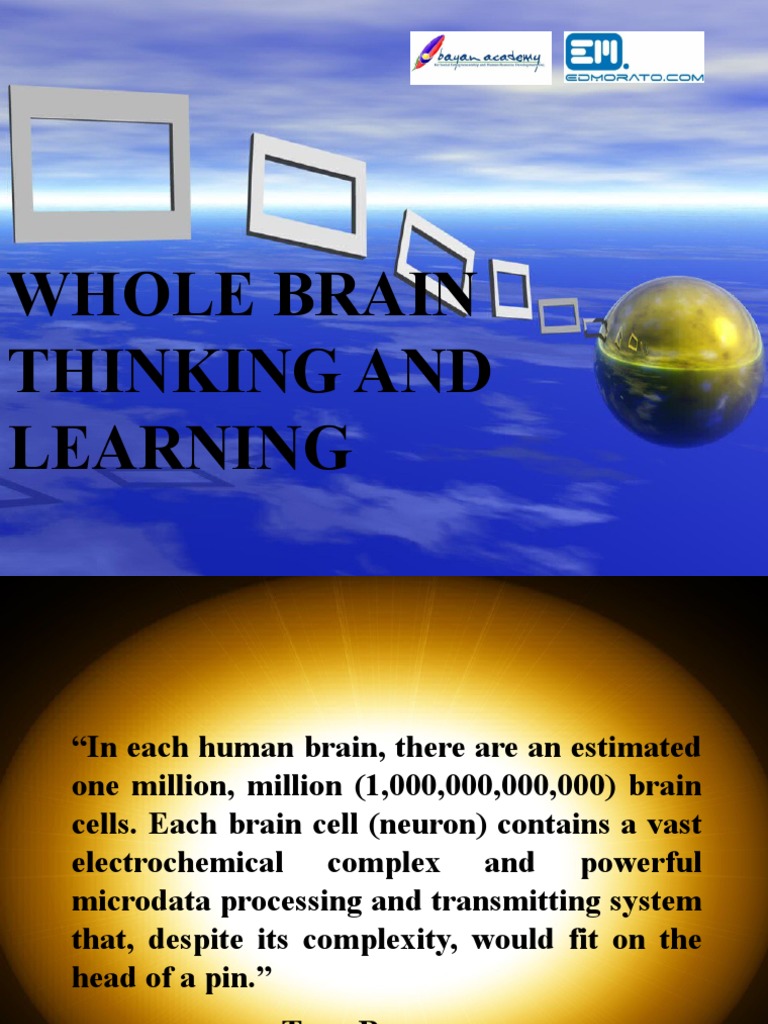 Whole Brain Thinking and Learning | Download Free PDF | Brain ...