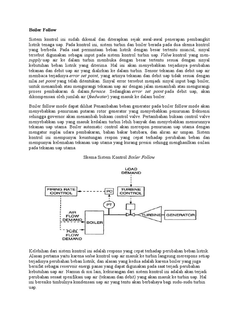 Boiler Follow PLTU | PDF