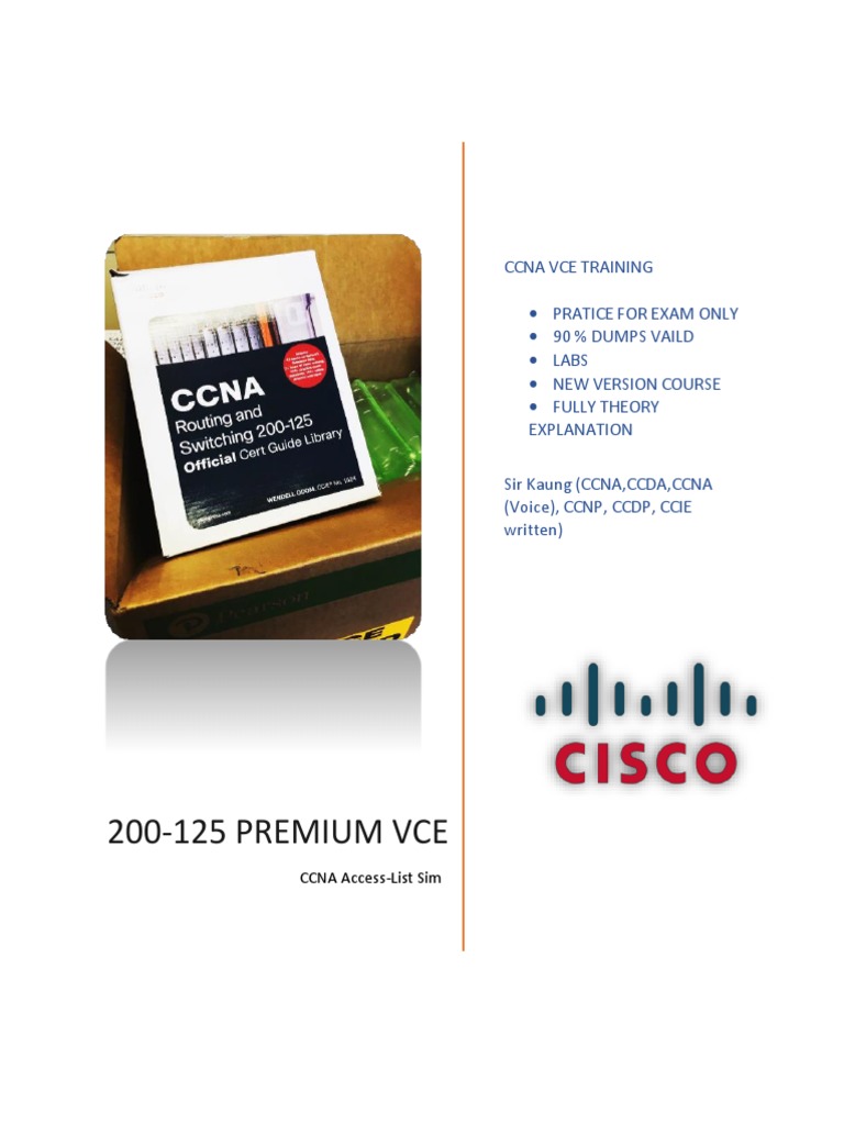02.CCNA Access-List LAB SIM | PDF | Cisco Certifications | World Wide Web