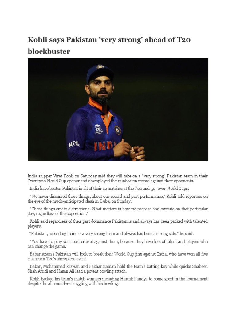 34 Assignment | PDF | Sports | Cricket
