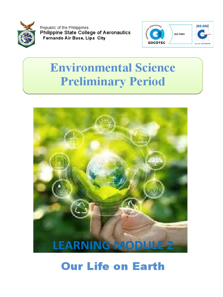 Environmental Science Module | PDF | Sustainability | Water