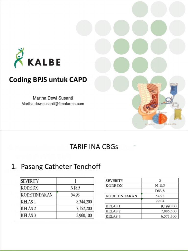KODING BPJS UNTUK CAPD | PDF