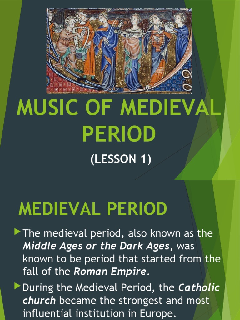 Lesson 1 Music of Medieval Period | PDF | Gregorian Chant | Songs