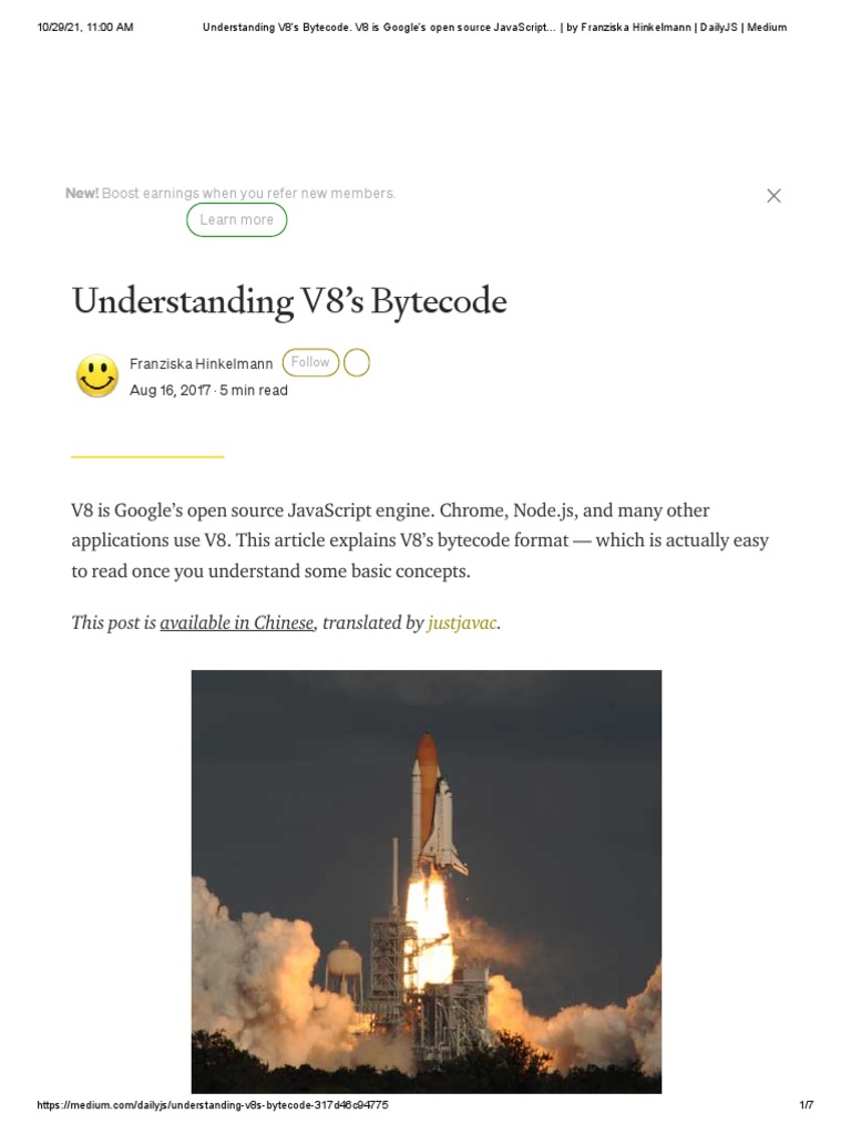 Understanding V8's Bytecode. V8 Is Google's Open Source JavaScript - by ...