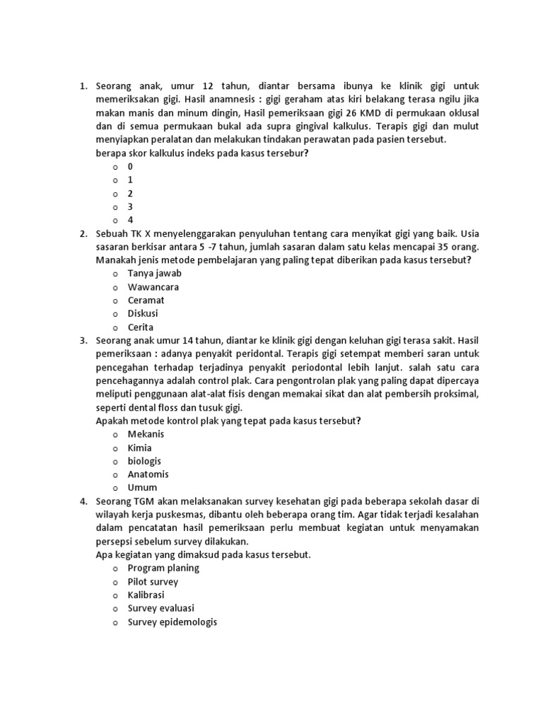 Soal TryOut Ukom 2021 Fixx-Dikonversi | PDF