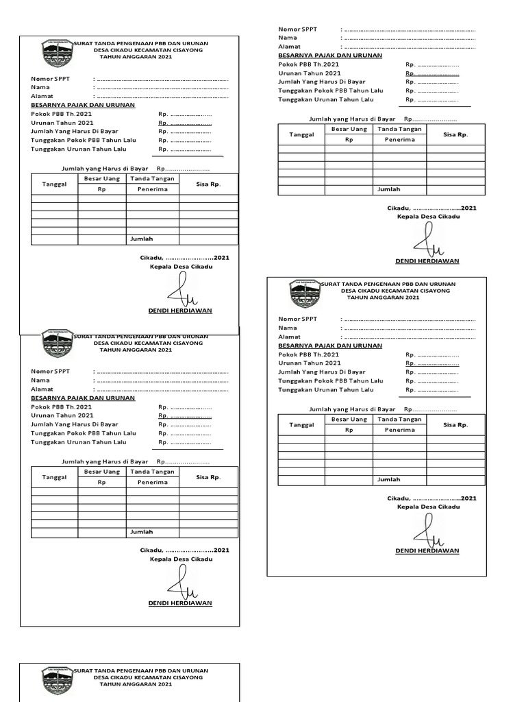 URUNAN | PDF | Pengelolaan Keuangan & Uang