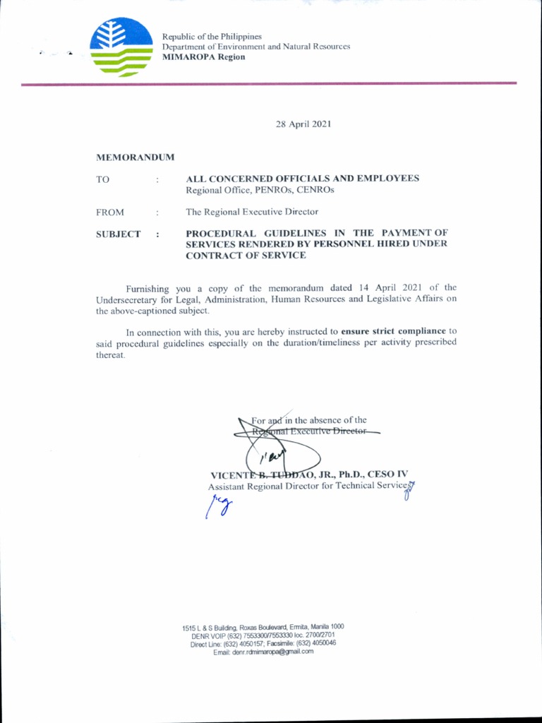 Procedural Guidelines Pdf