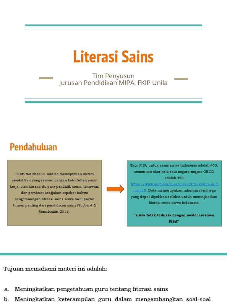 Literasi Sains | PDF