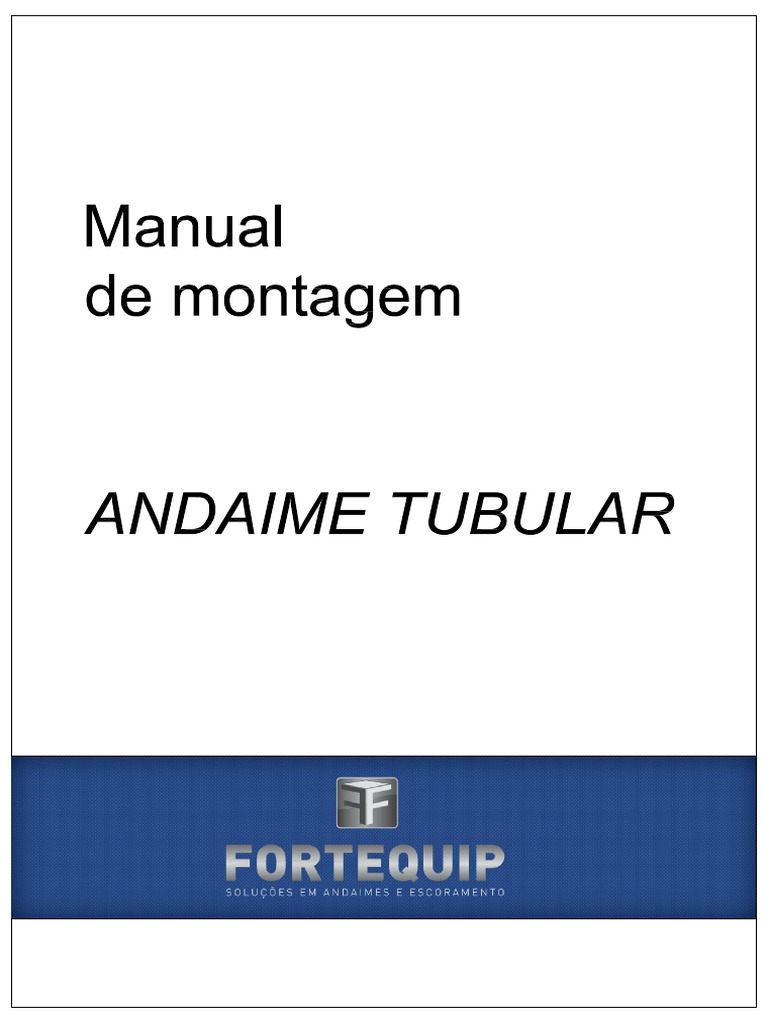 Manual Andaime Simplesmente Apoiado | PDF