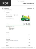 Example of Gojek Invoice | PDF | Jakarta