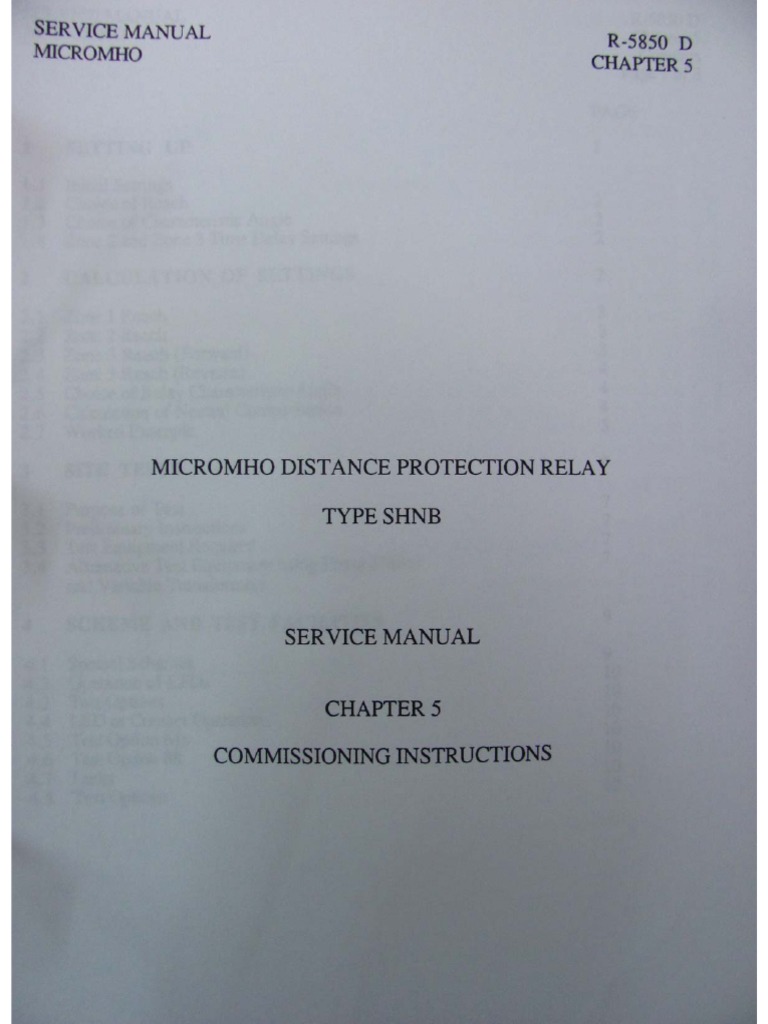 Micromho Characterstics | PDF