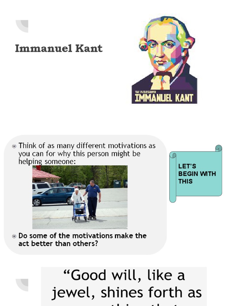 Immanuel Kant: German Philosopher Who Revolutionized Ethics/TITLE | PDF ...