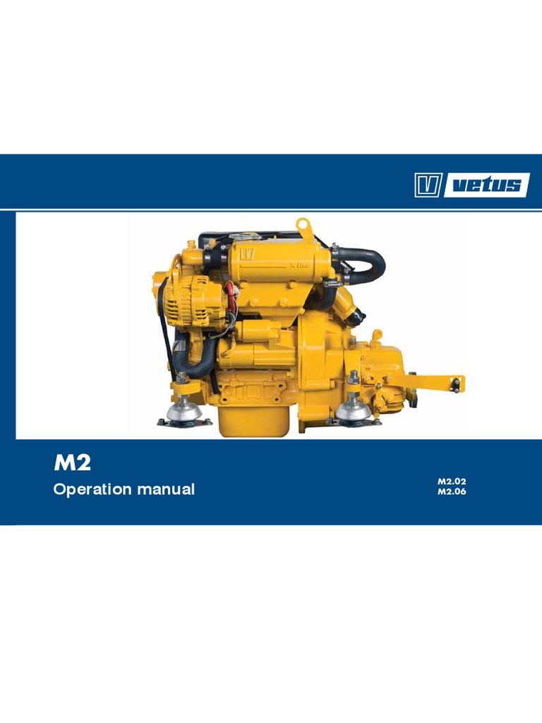 Vetus M2-02 мануал | PDF | Throttle | Fuel Injection