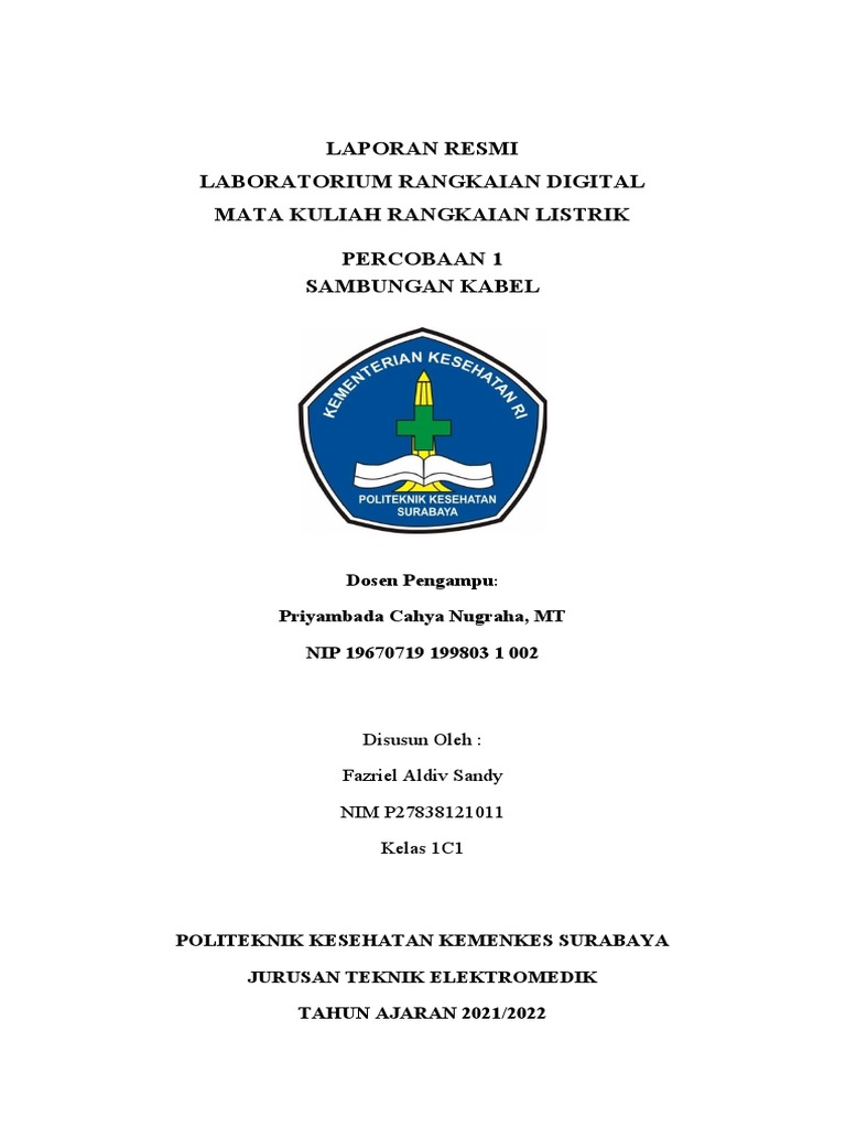 Sambungan Kabel Rangkaian Digital | PDF