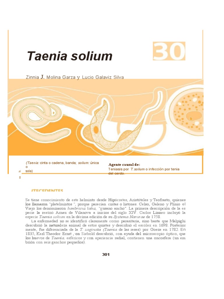 Taenia Solium | PDF | Especialidades Medicas | Ciencias de la Salud