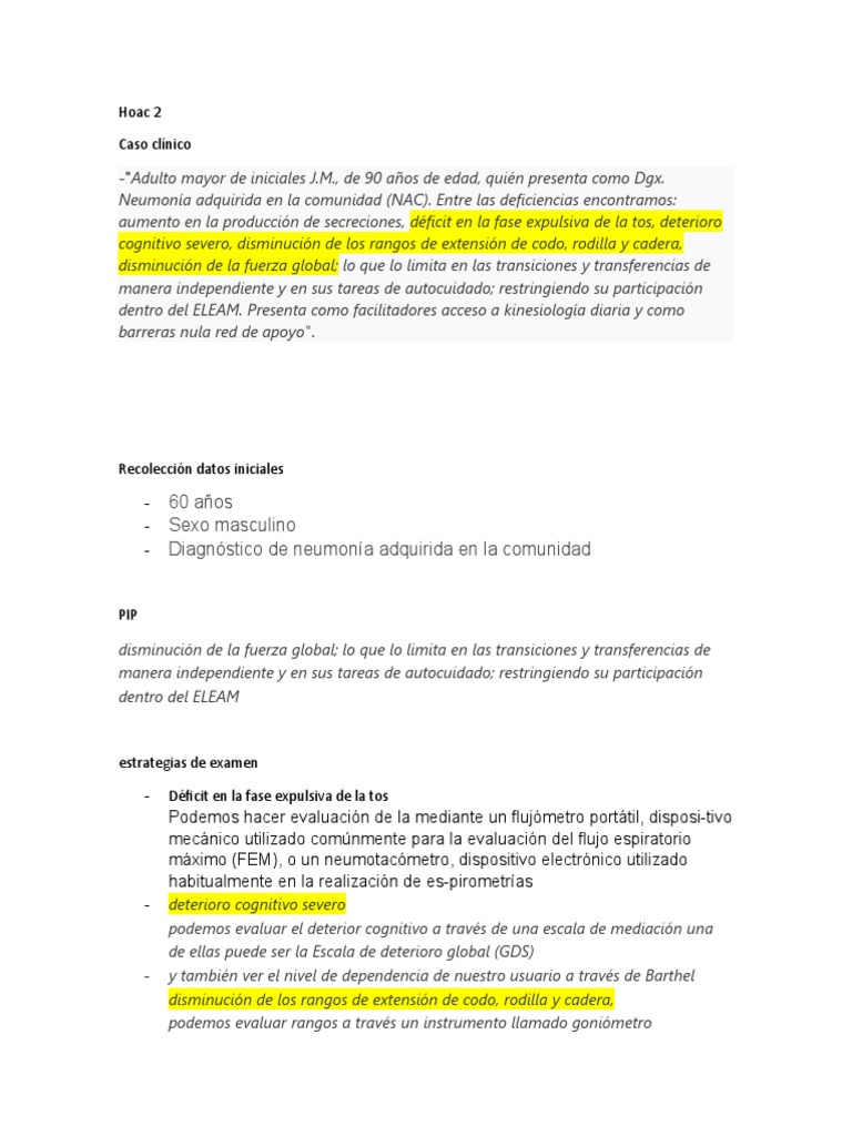 Hoac 2 | PDF | Tos | Especialidades Medicas