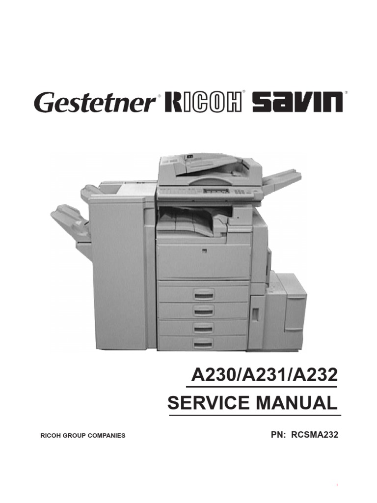 SC Ricoh Aficio 340 - 350 - 450 | PDF | Hard Disk Drive | Image Scanner