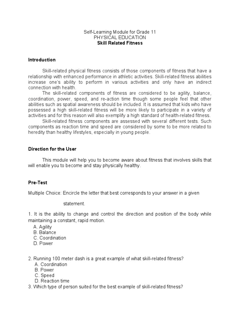 Self Learning Module For Grade 11 SECOND SEM EMIL LOTEYRO | PDF ...