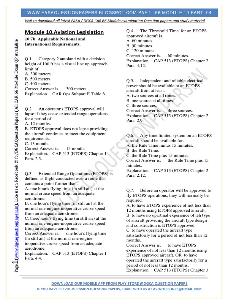 Dgca Module 10 Part 04 | PDF