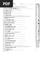 Symbolism Worksheet | PDF | Nature