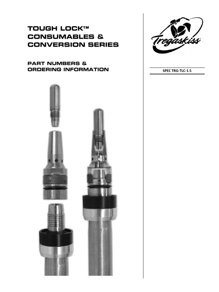Tregaskiss Contact Tip and Retaining Head Spec Sheet | PDF | Mechanical ...