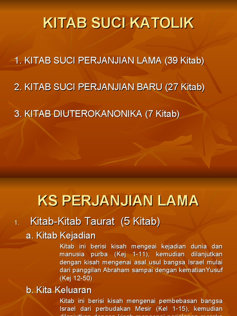 Agama-Katolik-Pertemuan-7-Kitab Suci | PDF | Sejarah