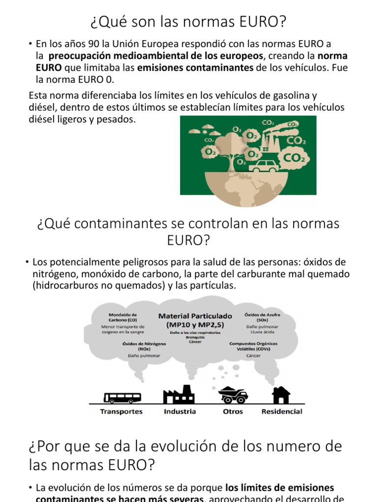 Qué Son Las Normas EURO Trabajo Senati | PDF | Redox | Ingeniería de ...