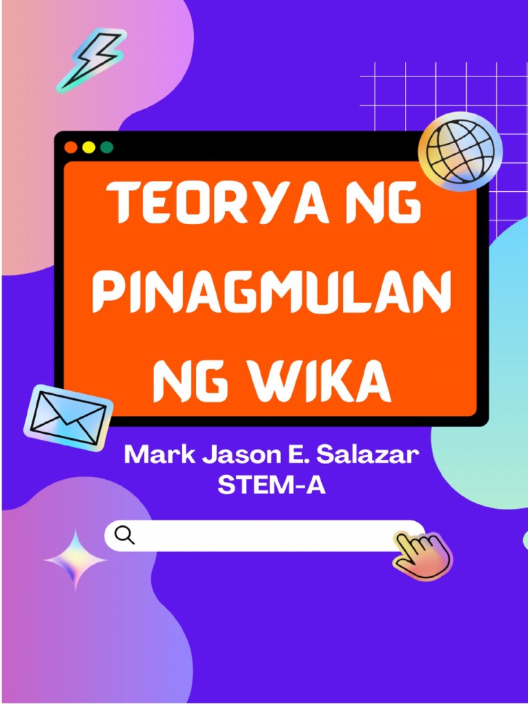 Teorya NG Pinagmulan NG Wika | PDF