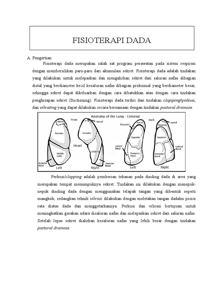 MENGENAL FISIOTERAPI DADA | PDF