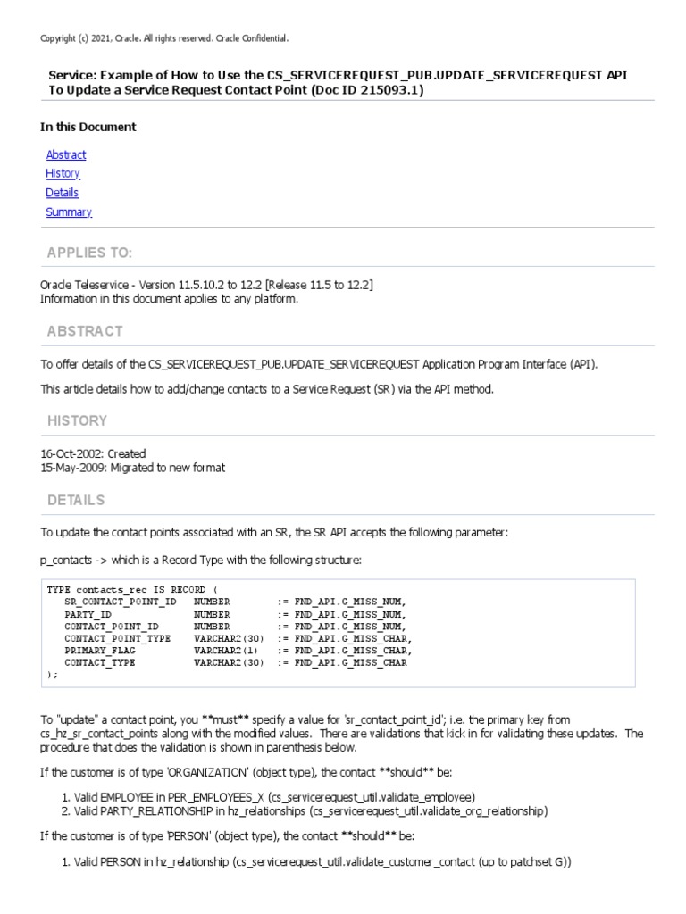 How To Update Service Request | PDF | Information Technology | Computer ...