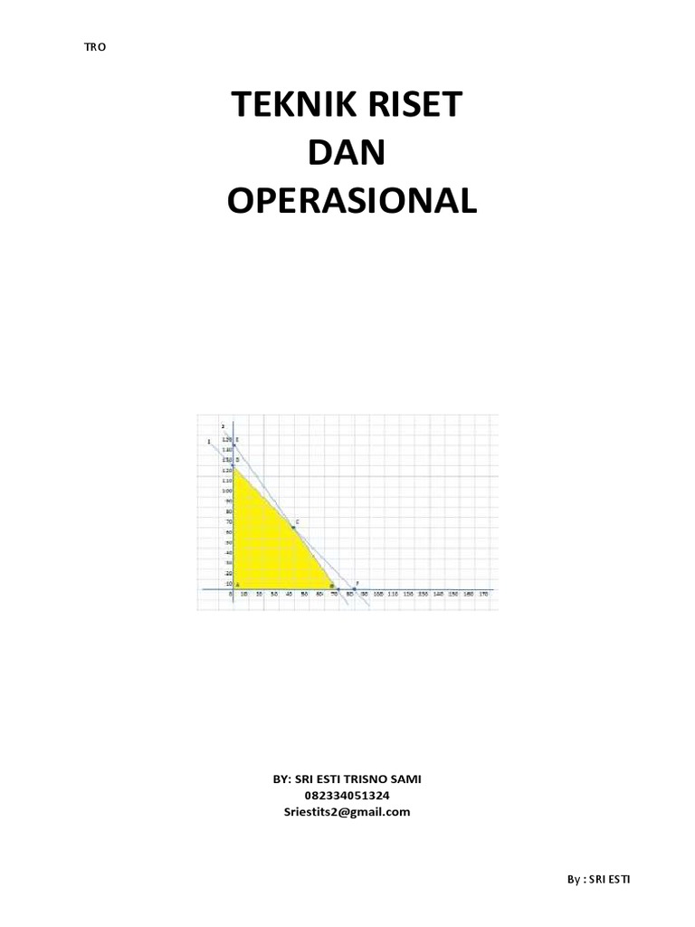 Teknik Riset Dan Operasional | PDF | Seni | Komputer