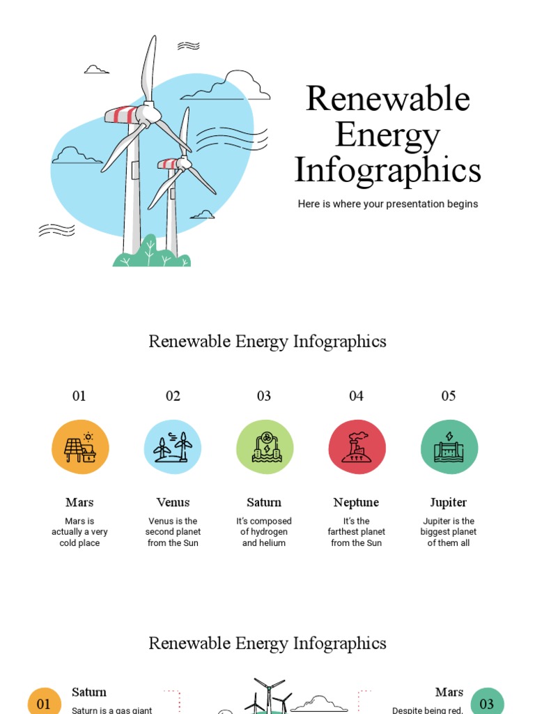 Renewable Energy Infographics by Slidesgo | PDF | Planets | Solar System