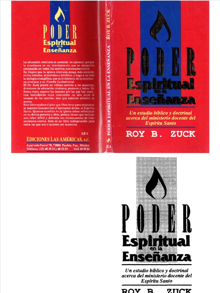 Roy Zuck Poder Espiritual en La Enseñanza | PDF | Teología