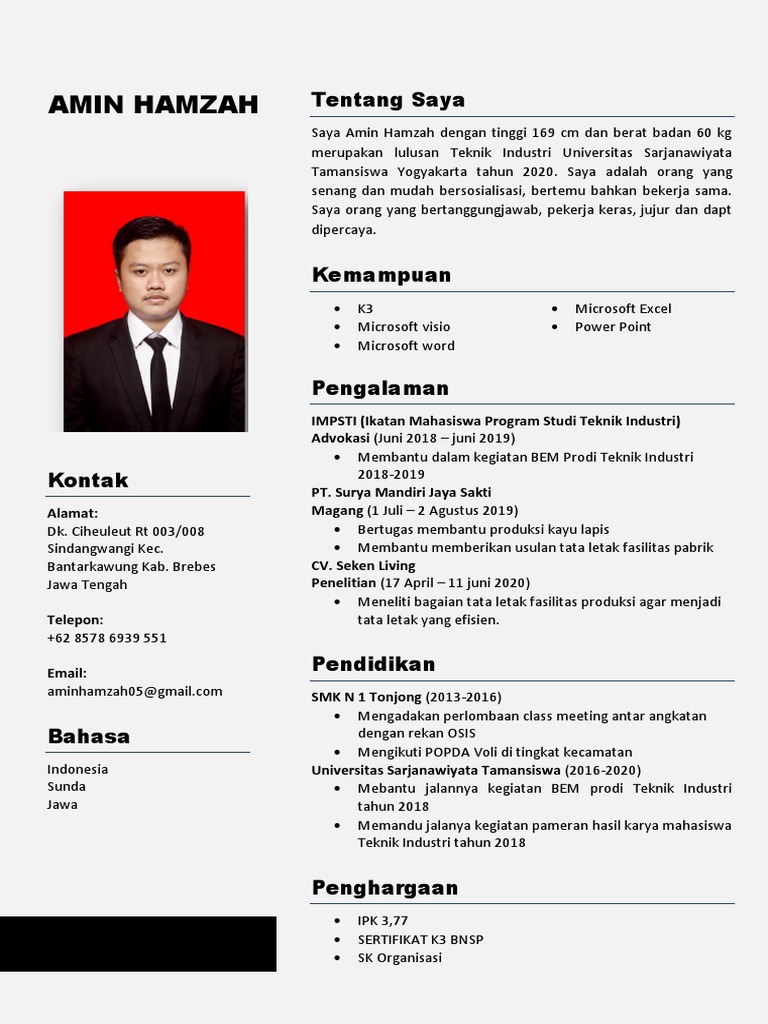 CV Jadi | PDF