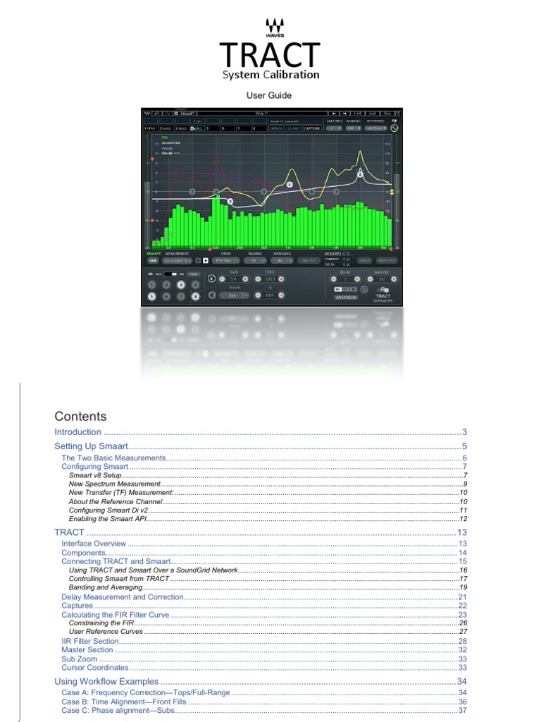 TRACT System Calibration | PDF | Equalization (Audio) | Microphone