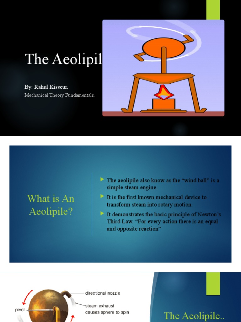 The Aeolipile | PDF | Engines | Steam Engine